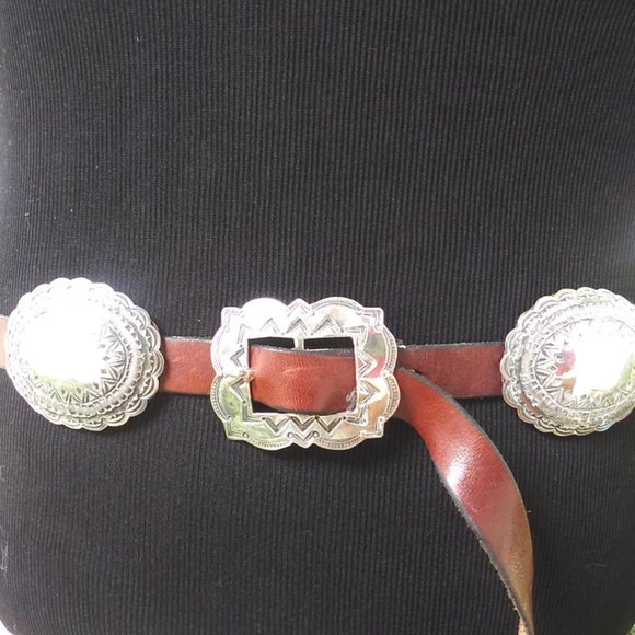 Lawrence Baca | Accessories | Concha Belt By Lawrence Baca Sterling ...